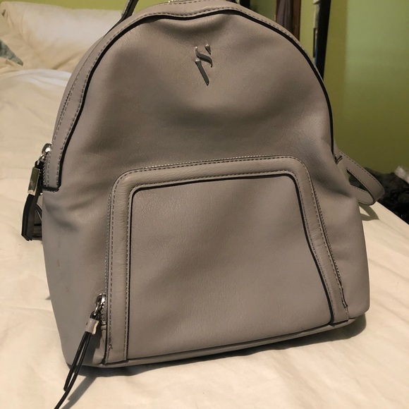 Simply Vera Vera Wang | Bags | Small Gray Backpack | Poshmark